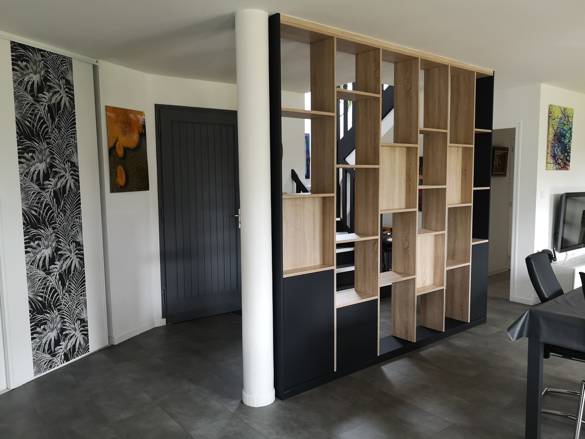 Meuble de séparation sur-mesure